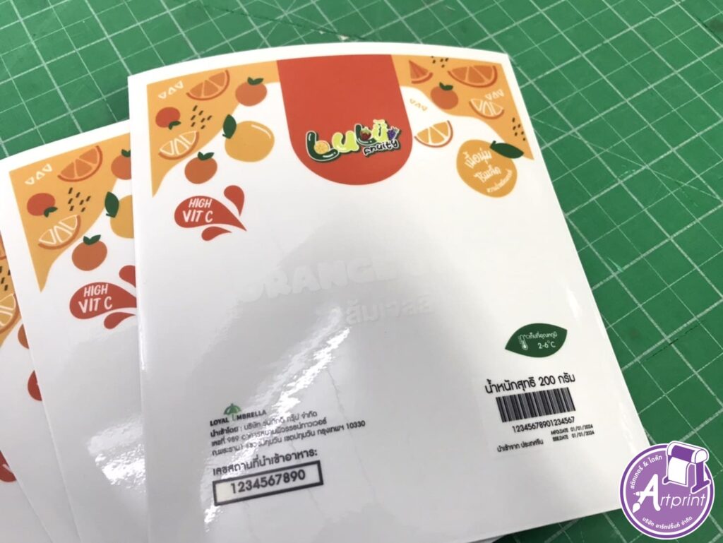 Transparent sticker, clear sticker, print clear stickers, small sheets ...