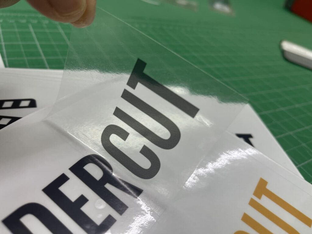 Transparent sticker, clear sticker, print clear stickers, small sheets ...