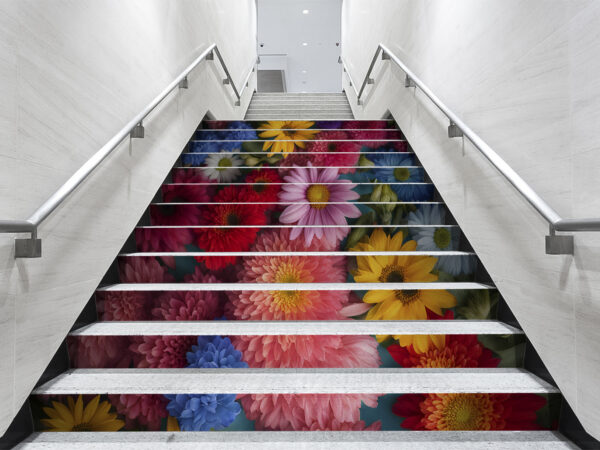 Sticker for stair Print decorative stair sticker, tough, durable, and ...