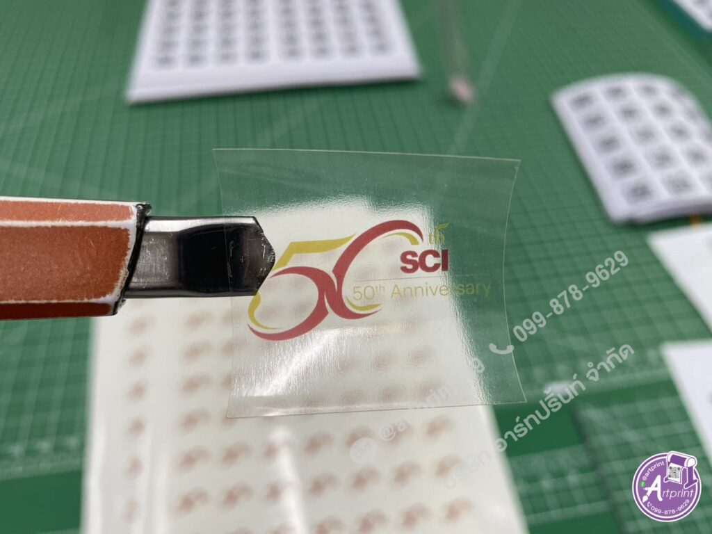 Transparent sticker, clear sticker, print clear stickers, small sheets ...